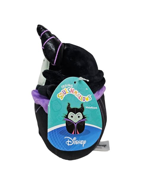 Squishmallows Official Kellytoys Plush 6 5 Inch Malificent The Evil Queen Snow White Ultimate