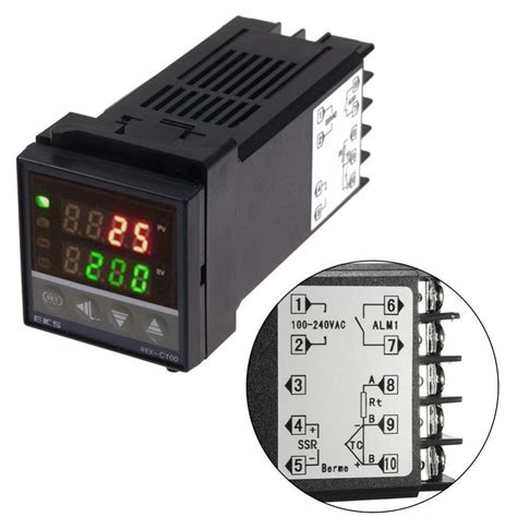 Pid Digital Temperature Controller Rex C100fk02