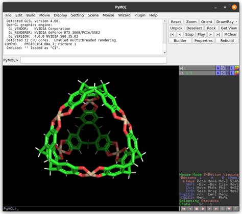 Supramolecular Cage Cavity Detection — Pykvfinder 080 Documentation