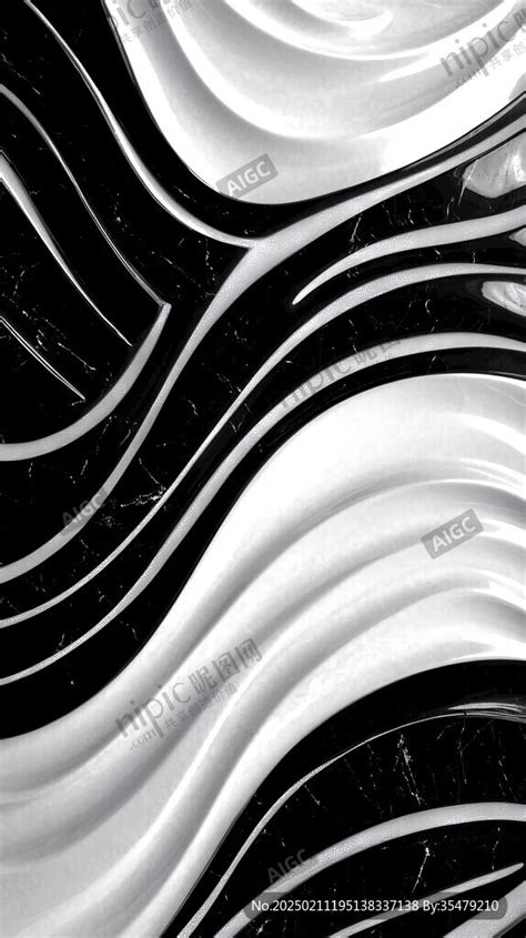 Ai创作图黑白波纹 曲线肌理 银白线条 曲线底纹 律动线条 黑白纹理曲线动感线条 黑白条纹黑白波纹背景 线条律动 流线底纹 弯曲线肌理 高级灰线条波浪纹理 弯曲意境线条 起伏线条 黑白螺旋线条