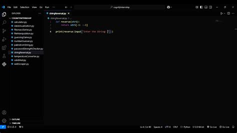 Pranali Thakare On Linkedin Pythondevelopment Cognifyz Internship Cognifyztechnologies