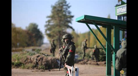 В Погранкомитете Белоруссии заявили об опасной ситуации на границе с Украиной