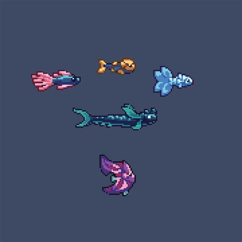 Animation Of Funny Fish Rpixelart