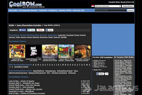 Cara Download Game PPSSPP ISO Di PC Dan HP JalanTikus