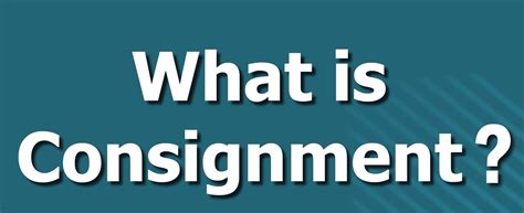 Consignment Meaning And How Consignment Shops Work In 2021 Makedailyprofit