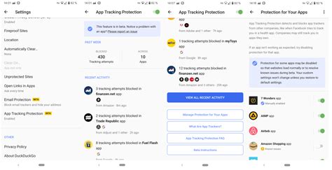 My Experience With DuckDuckGo S App Tracking Protection Feature GHacks Tech News