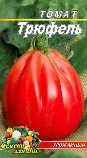 Томат Трюфель червоний органічне насіння найкращих виробників