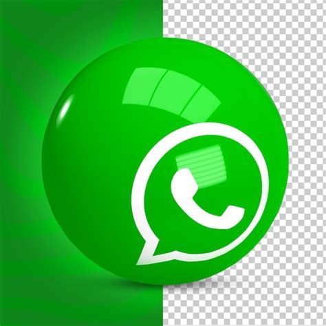 Premium Psd Whatsapp 3d Icon For Composition Psd