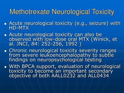 PPT Overview Of Methotrexate Clinical Evaluations PowerPoint Presentation ID 1226516