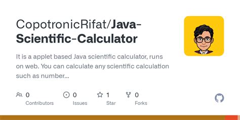 GitHub CopotronicRifat Java Scientific Calculator It Is A Applet