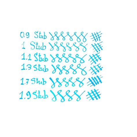 1mm Custom Stub Gold Plated Nib InexPens 1mm Custom Stub Gold Plated Nib InexPens