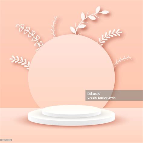 추상 연단 받침대 플랫폼 컬러 3d 장면은 벡터 디자인 스타일을 표시 받침대에 대한 스톡 벡터 아트 및 기타 이미지 받침대 목재 재료 0명 Istock