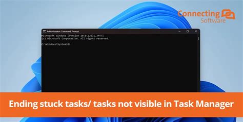 ending stuck tasks tasks not visible in task manager