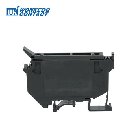 UK HESI Screw Fuse Terminal Block Din Rail Connector With V V LED With Disconnect Lever