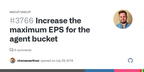 Increase The Maximum Eps For The Agent Bucket · Issue 3766 · Wazuh