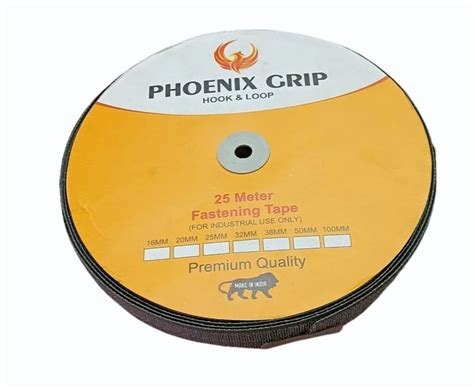 Polyester Grey Phoenix Grip Hook Loop Fastening Tape At Rs 90 Roll In
