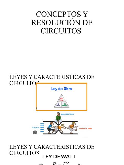 Conceptos Y Resolución De Circuitos Pdf