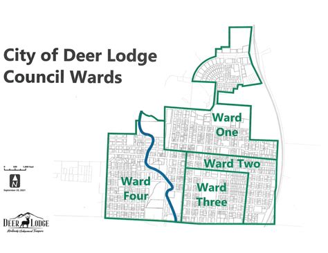 Wards Map Deer Lodge Mt