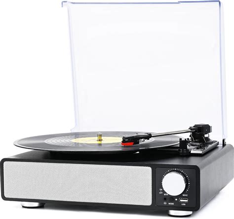 Record Players Turntables For Vinyl Records Bluetooth Wireless Record Player With