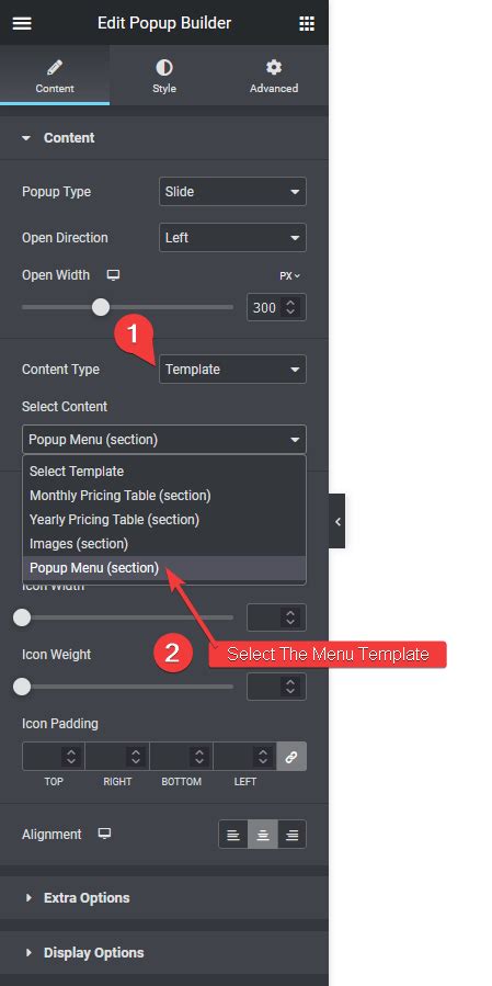 How To Create An Off Canvas Popup Side Menu In Elementor The Plus Addons For Elementor