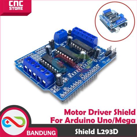Jual CNC L293 L293D MOTOR DRIVER SHIELD FOR ARDUINO MEGA UNO NANO