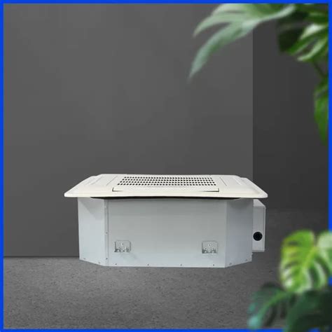 Hvac System Ceiling Mounted Chilled Water Hydronic 4 Way 2 Pipe