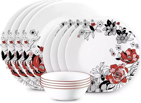 Corelle Vitrelle 78 Piece Service For 12 Dinnerware Set