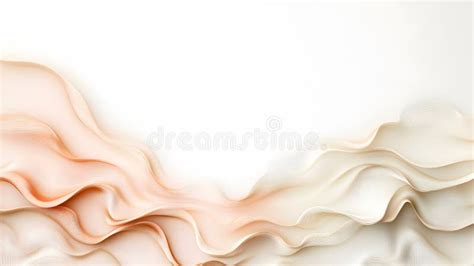 Elegant Flowing Fabric In Soft Pastel Colors Creating A Serene And Calming Atmosphere For Design