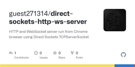 And Websocket Server Run From Chrome Browser Using Direct Sockets