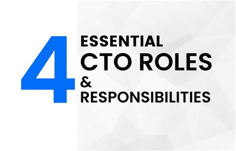 4 Essential CTO Roles And Responsibilities Zartis