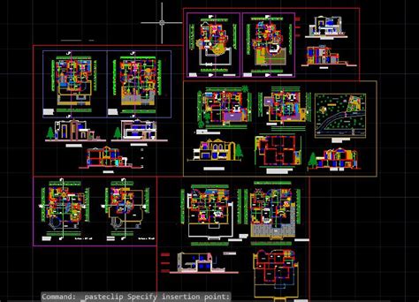 Up Of 40 Dwg Islamic Villa Plan Section Facades Free Download Architecture Design