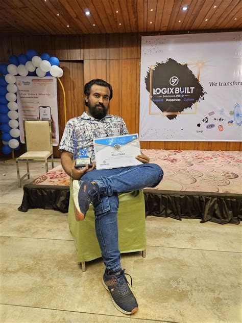 Rahul T On Linkedin Logixbuilt Growtharchitect Anniversary