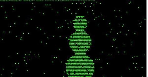 make your terminal snow [and build a snowman ] r linux