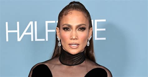 J Lo Poses In A Coach Leather Skirt With A Thigh High Slit Flipboard