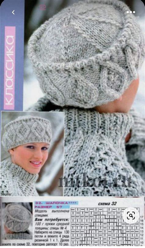 Пин на доске Odzież Na Drutach Схемы вязания шапок Схемы вязания крючком Шаблоны вязаных шляп
