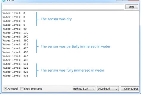 interface water level sensor with arduino oceanlabz