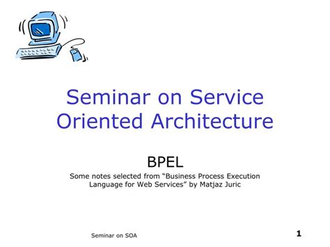 PPT Seminar On Service Oriented Architecture PowerPoint Presentation ID 3383309