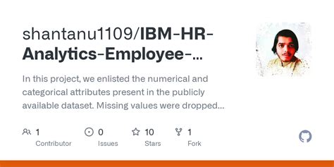 Github Shantanu1109 Ibm Hr Analytics Employee Attrition And Performance Prediction In This