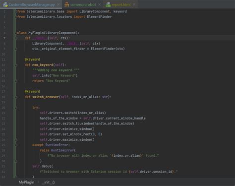 Failed Importing Test Library Robot Framework Robot Framework
