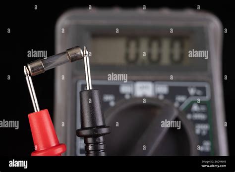 Electric Meter And Glass Fuse A Device For Measuring Electric Current And Checking Components