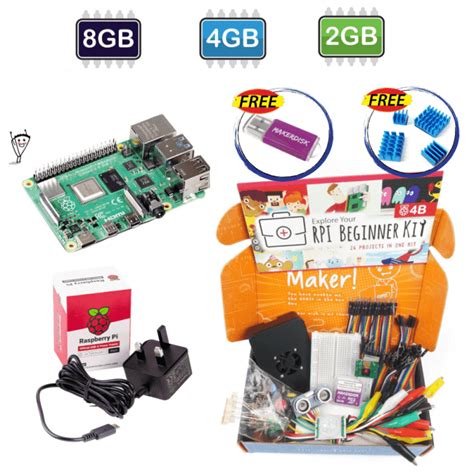 Raspberry Pi Model B Beginner Kit