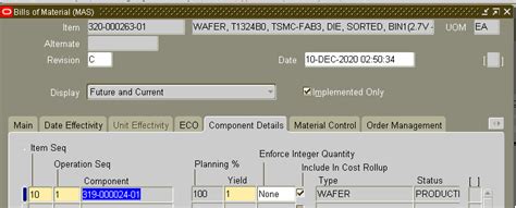 Component Item Substitution In Oracle Ascp Trinamix