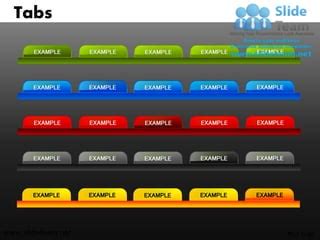 Tabs Powerpoint Presentation Slides PDF