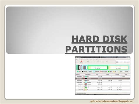 Hard Drive Partitions Ppsx Operating Systems Computer Software