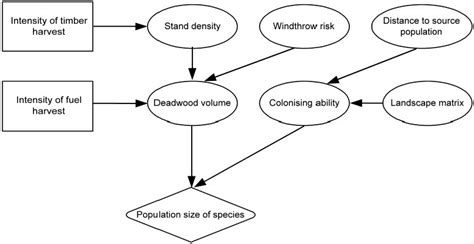 Illustration Of A Simple Bayesian Belief Network The Example Depicted