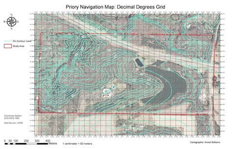 Anneli Williams Geography Field Methods Lab Navigation Map Construction
