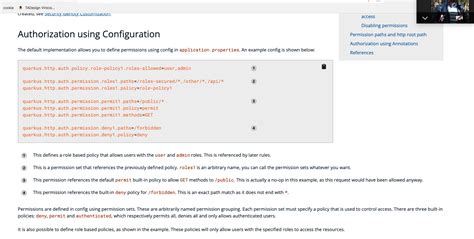 graphql authorization via application properties · issue 27355 · quarkusio quarkus · github