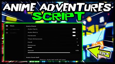 BEST Anime Adventures Script 2022 Very OP YouTube