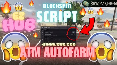 [best] block spin aimbot autofarm atm script and fast car melee range 2025 youtube