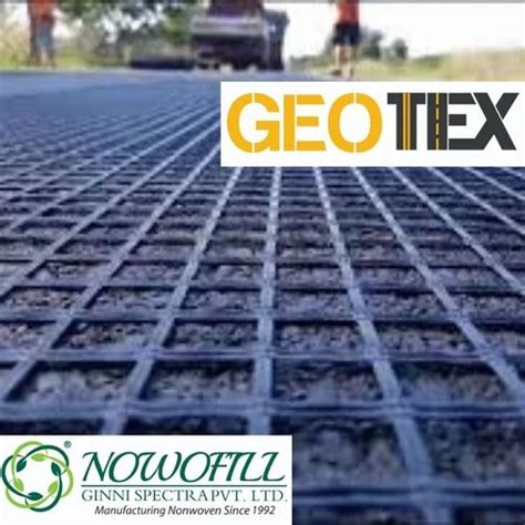 Polyester Uniaxial Geogrid For Soil Reinforcement At Rs 62square